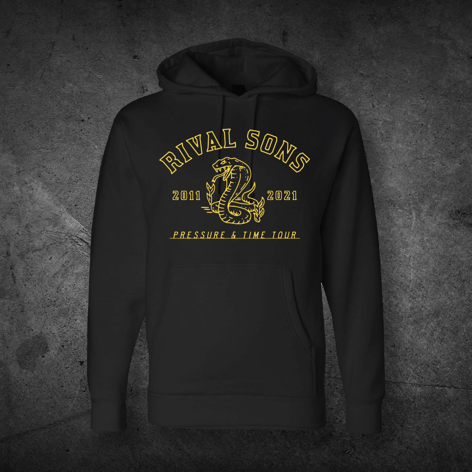 Pressure & Time Cobra Snake Tour Hoodie – Rival Sons Official Merchandise